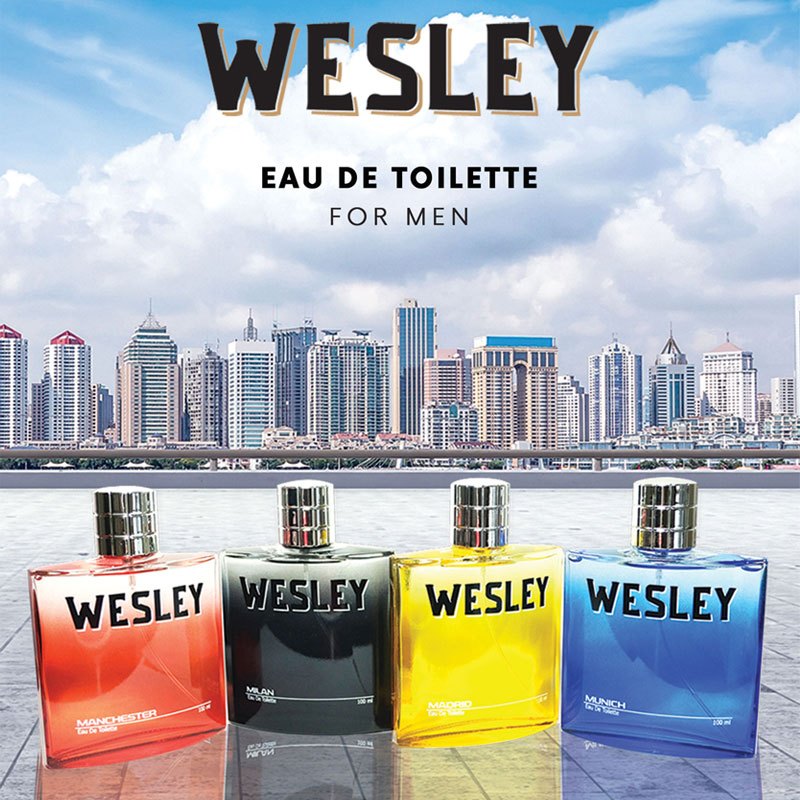 Jual Wesley Eau De Toilette Parfum Pria 100 ml (Select the variant ...