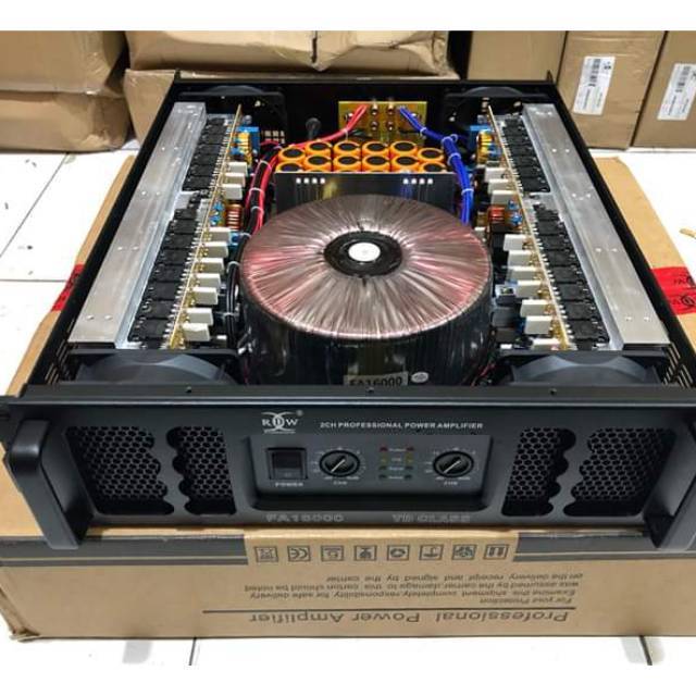 Jual Power Amplifier RDW FA16000 Power RDW FA 16000 Class TD Original ...