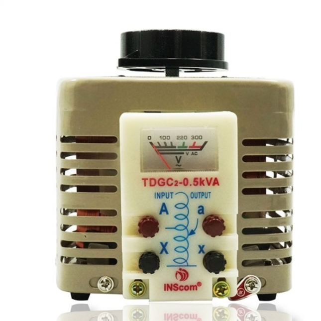 Jual REGULATOR TDGC 0.5 KVA MANUAL AC VOLTAGE ADJUSTABLE / 500W / 500 ...