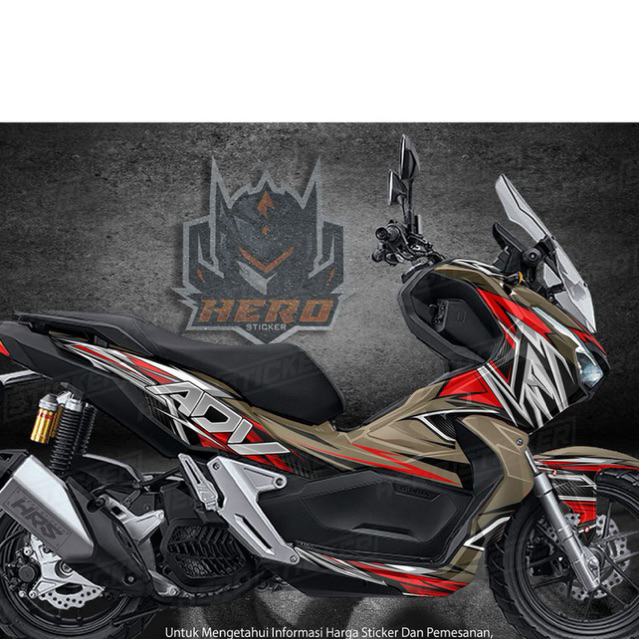 Jual STICKER HONDA ADV 150 - DECAL CUSTOM ADV | Shopee Indonesia