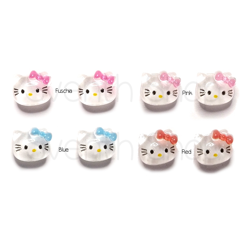 Jual Anting Plastik Kepala Hellokitty Mini Head | Shopee Indonesia