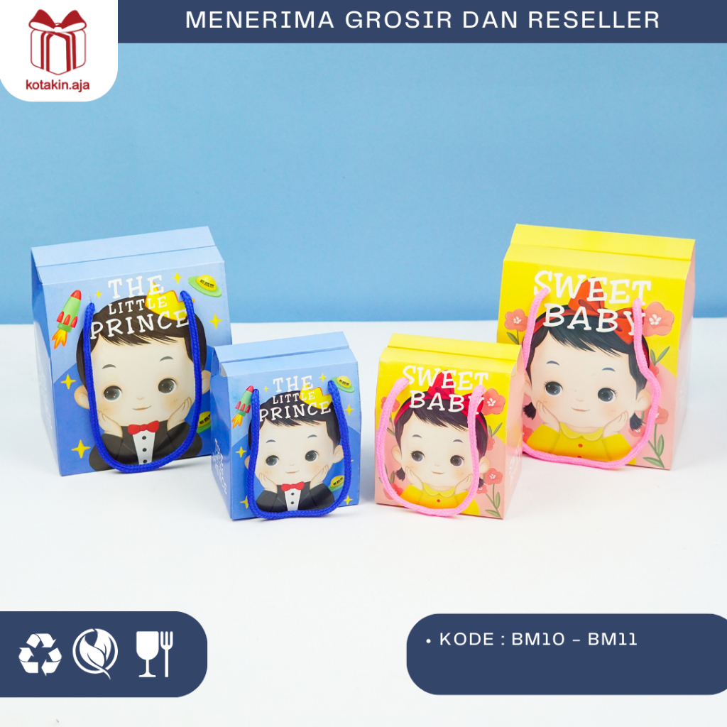 Jual Paper bag Ulang Tahun Anak / Box Snack Ultah Anak / Goodie Bag ...