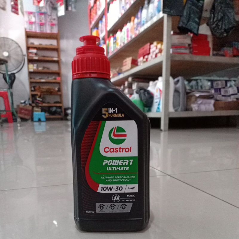 Jual Oli Mesin Matic Castrol Power 1 Matic Ultimate 10w30 0.8 Liter ...