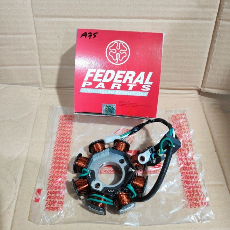 Jual Spull Spul Spoll Sepul Assy Stator Set Pulser Honda Supra X 125 KTM Federal Original ORI ...