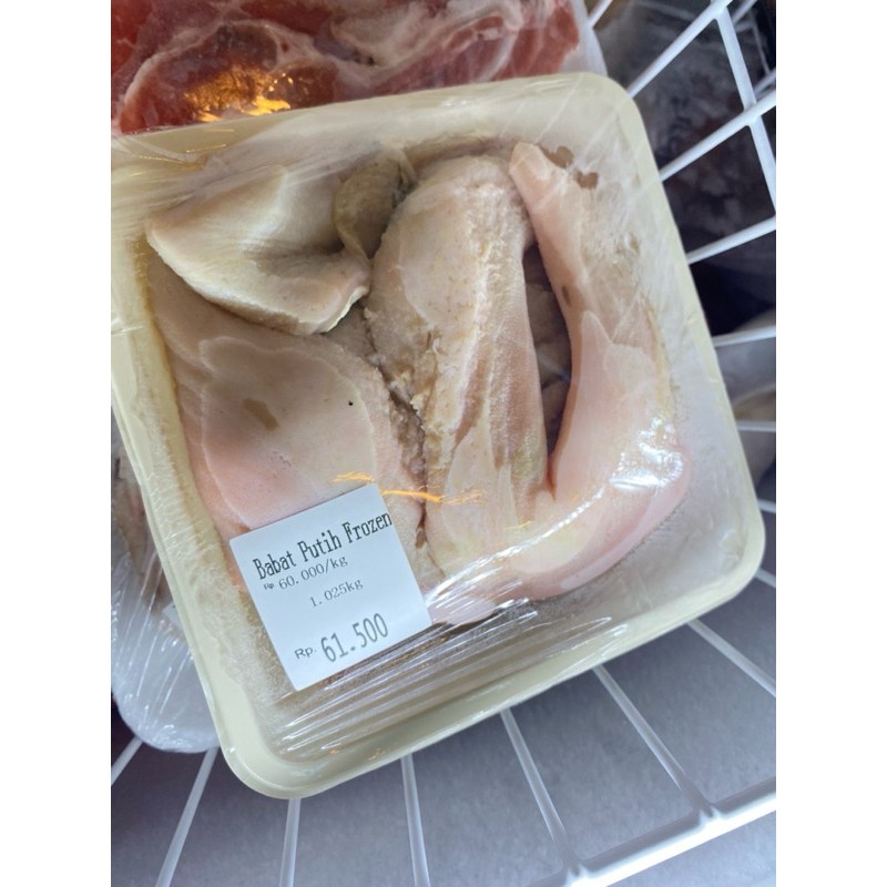 Jual Babat Handuk Putih Sapi / Beef Tripe Frozen | Shopee Indonesia