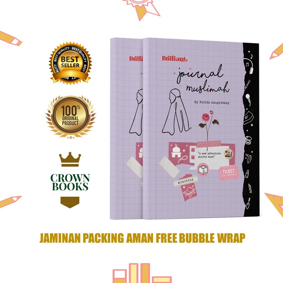 Jual Journal Muslimah 2024 / Buku Jurnal Muslimah Planner 2024 By ...