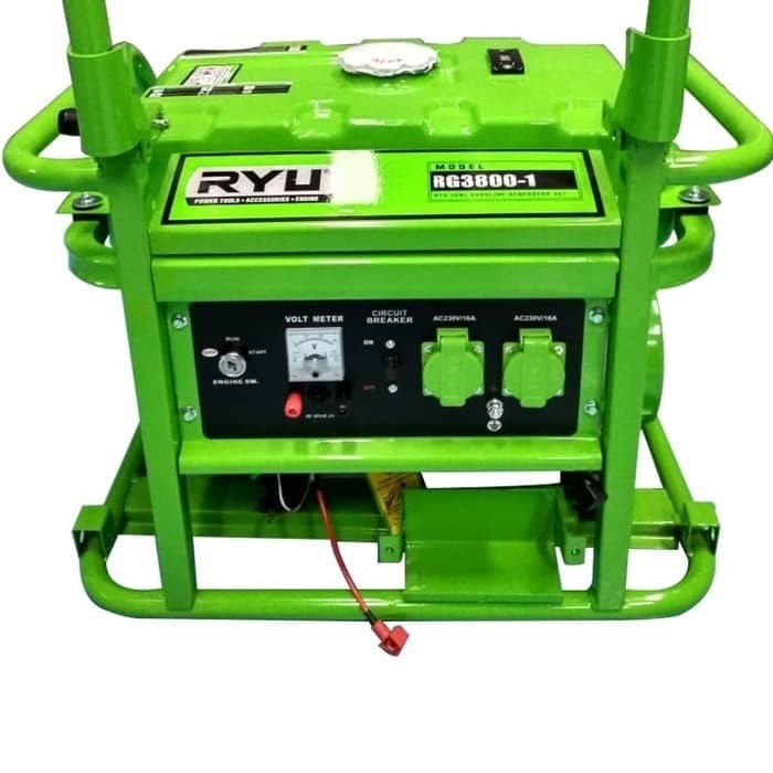 Jual RYU GASOLINE GENERATOR SET RG3800-1 - GENERATOR LISTRIK-GENSET ...