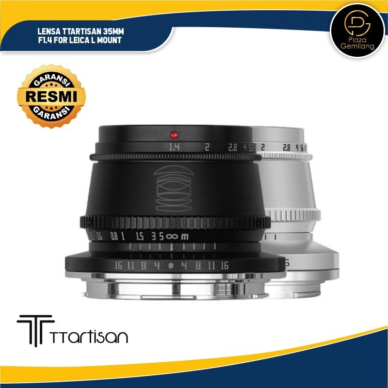 Jual Lensa Ttartisan 35mm F1 4 For Leica L Mount Shopee Indonesia