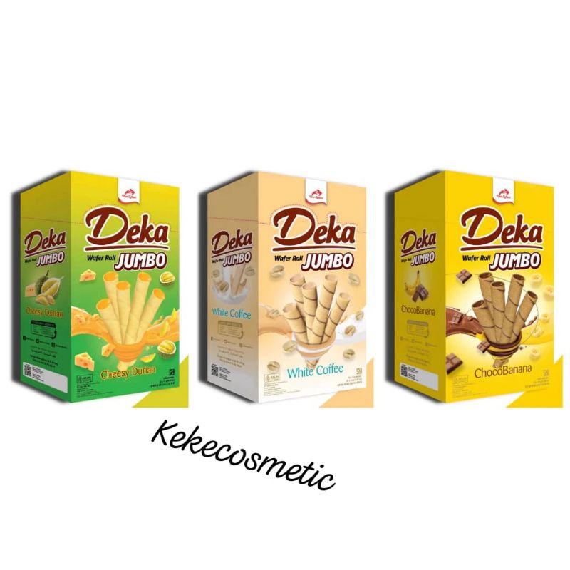 Jual Snack Deka Roll Jumbo Isi 20 X 14gram | Shopee Indonesia