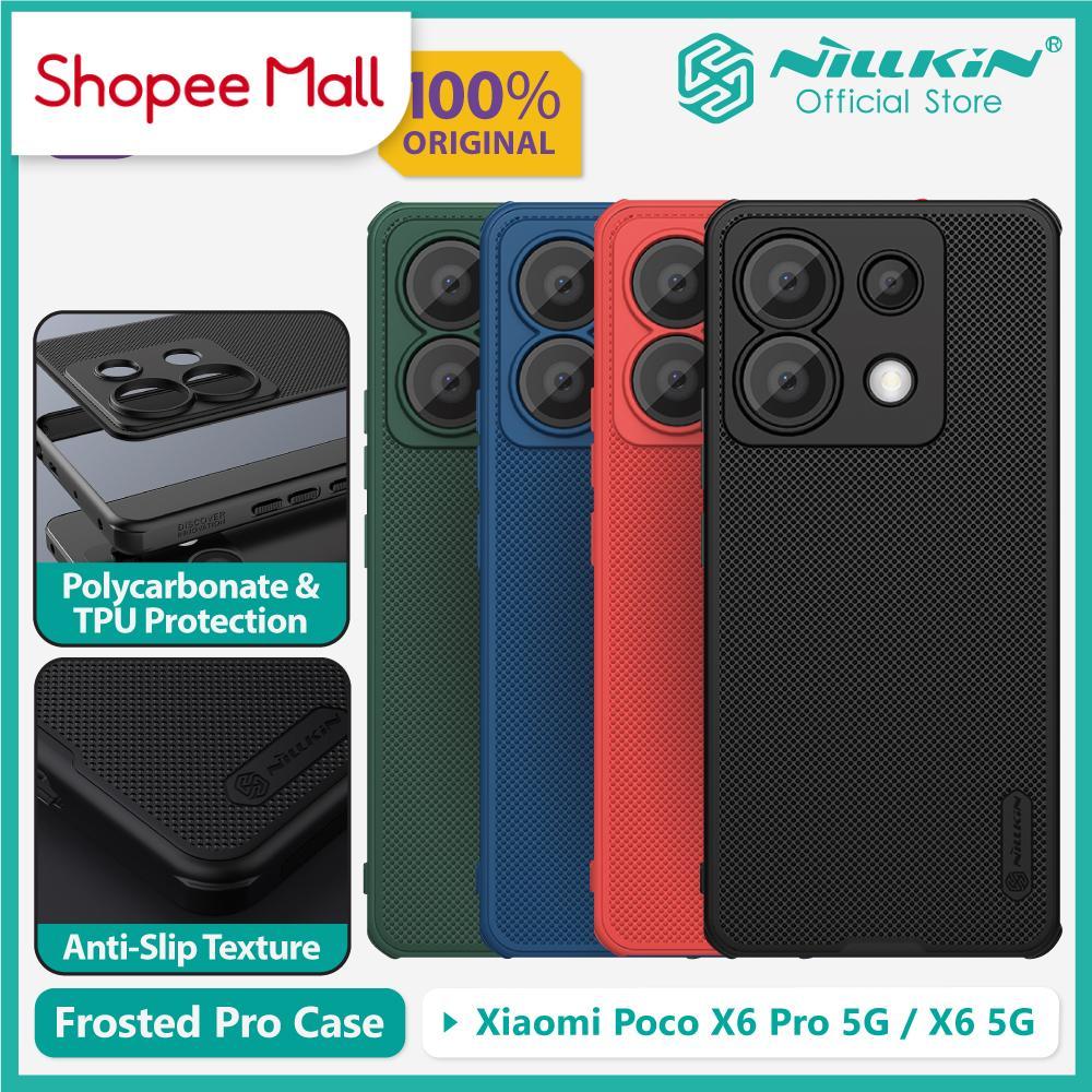 Jual Case Xiaomi Poco X6 5G / X6 Pro 5G Nillkin Frosted Pro Hybrid ...