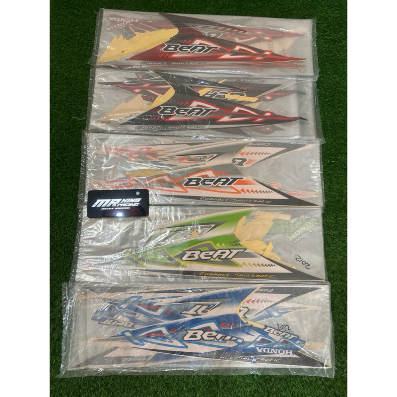 Jual Striping lis Stiker Body set Honda Beat Karbu 2012 ( Carbu Les ...