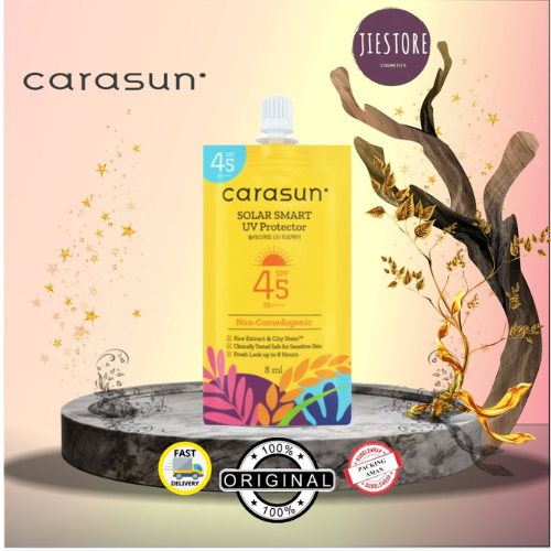 Jual Carasun Sunscreen Solar Smart UV Protector SPF45 PA++++ Sachet 8 ...