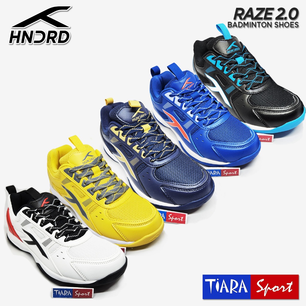 Jual Sepatu HUNDRED Raze 2.0 - New Color - Badminton Shoes HNDRD 2 ...