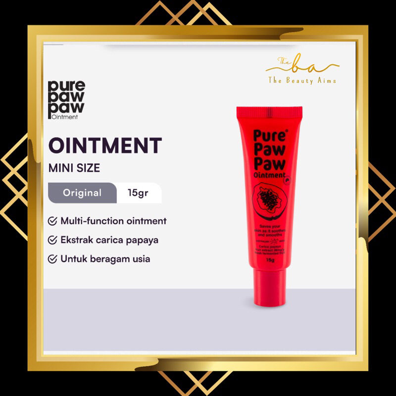 Jual PURE PAW PAW Ointment 15gr & 25gr | Shopee Indonesia