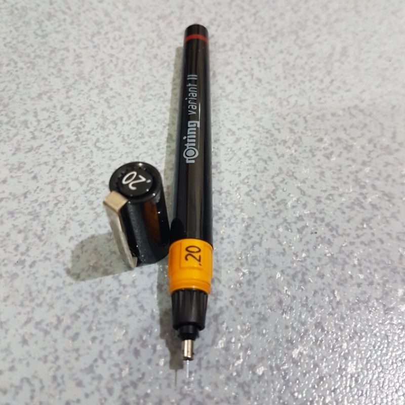 Jual Rotring Isograph 0.20 rapido jerman pulpen gambar pulpen teknik ...