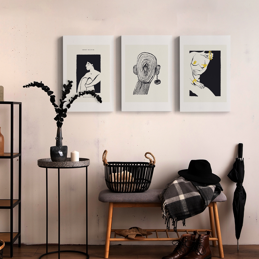 Jual Pajangan Dinding Kamar Rumah Aesthetic Simple minimalis Modern ...