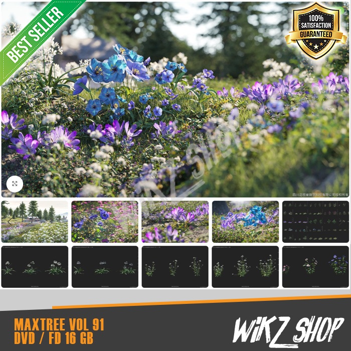 Jual MAXTREE PLANTS 3D MODELS VOLUME 100 | Shopee Indonesia