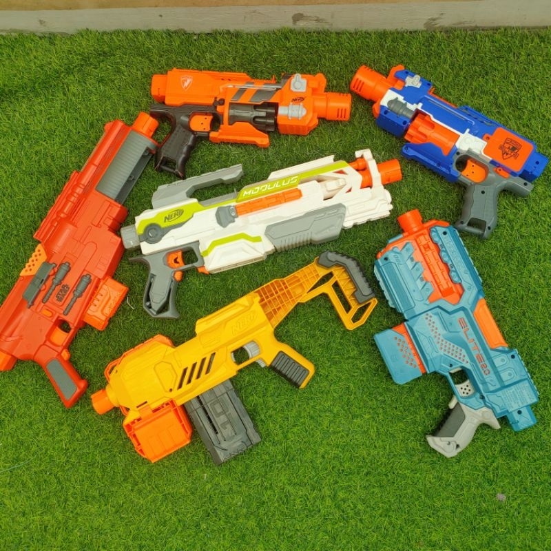 Jual Mainan Tembakan Nerf Elektrik Baterai | Shopee Indonesia