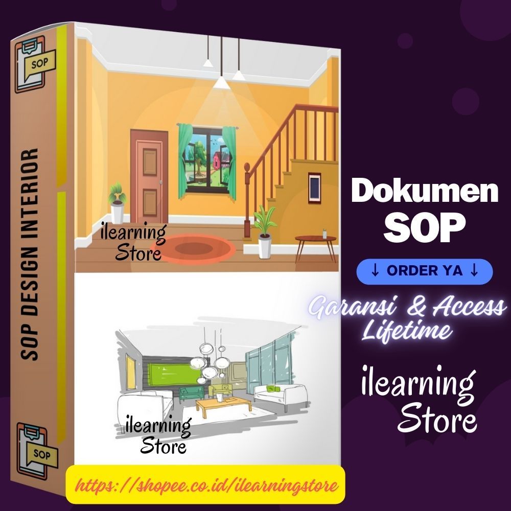 Jual [SOP 38] Design Interior Cocok Untuk Developer Rumah dan Freelance ...
