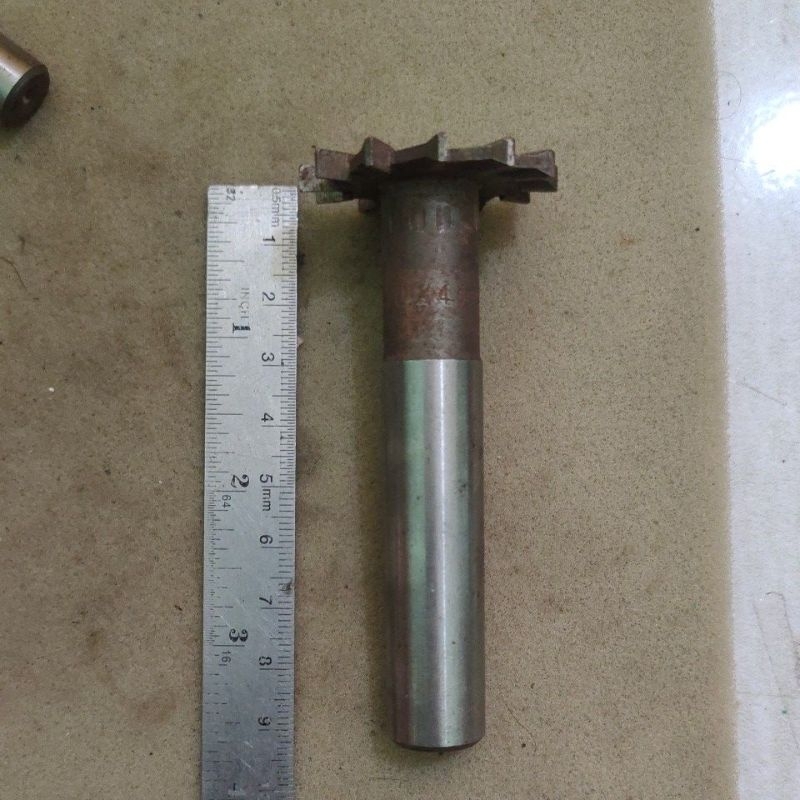 Jual endmill T slot 4mm x 40mm endmill sloting tebal 4mm | Shopee Indonesia