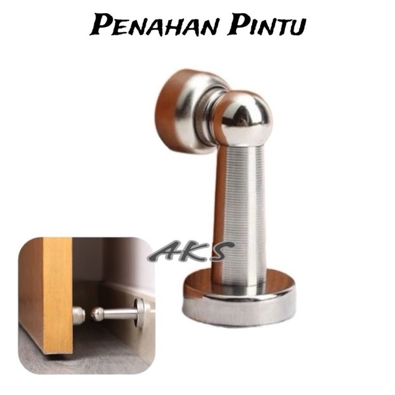 Jual Penahan pintu magnet magnetic door stopper holder stainless steel ...