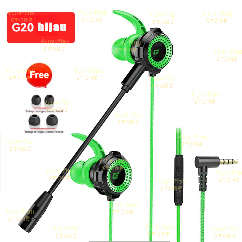 Jual Jiashili_ Headset Gaming G9 PUBG Bass Noise Cancelling with Mic ...