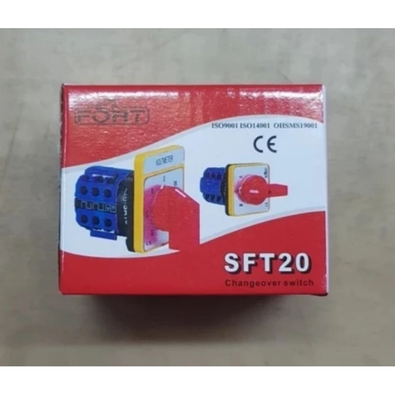Jual Selector Switch On Off / On-Off-On 2P 20A (1-0 / 1-0-2 ) SA16 Fort ...