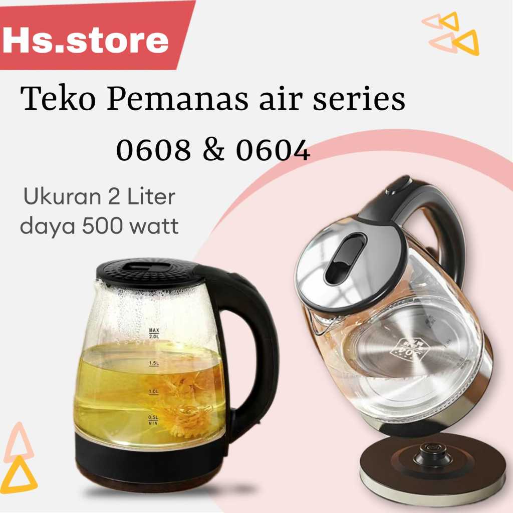 Jual Teko Pemanas Air SQRS SR-0608 dan SR-0604 murah portable | Shopee Indonesia