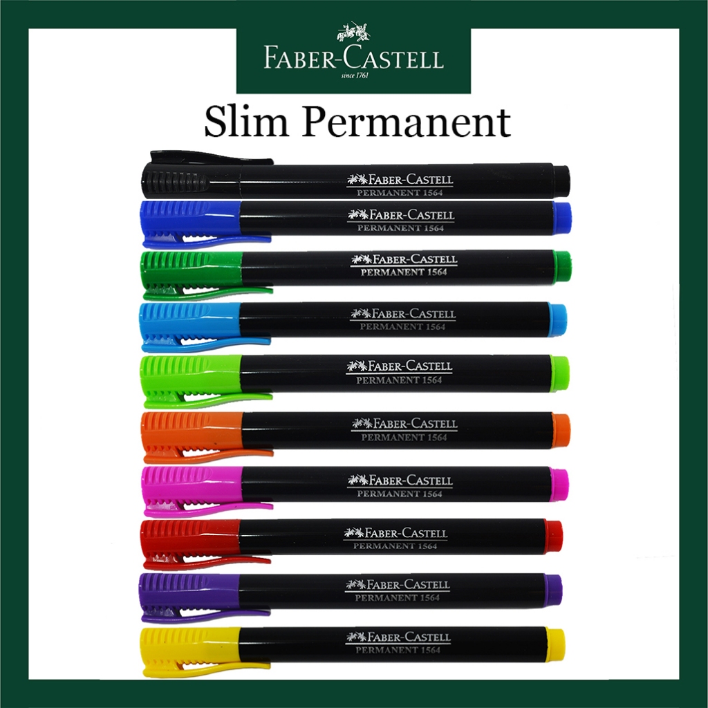 Jual Slim Permanent Marker Faber Castell / Creative Marker Faber ...
