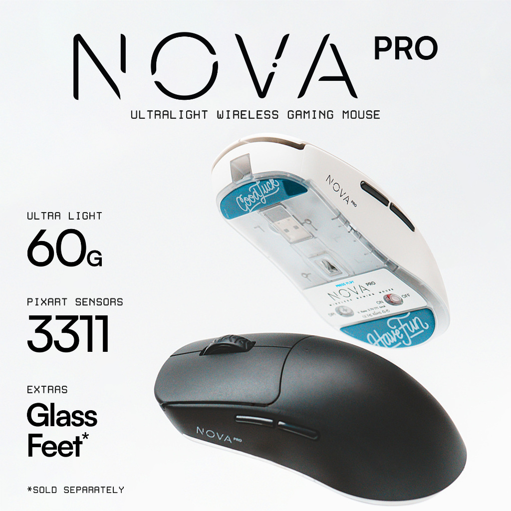 Jual NOVA PRO Lightweight Wireless Gaming Mouse | Shopee Indonesia
