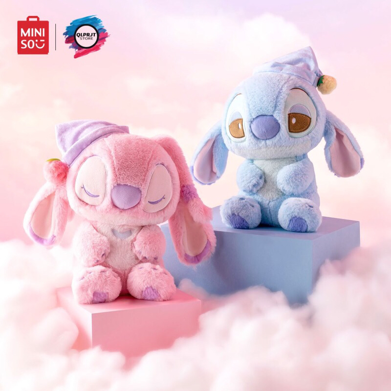Jual Boneka Stitch Miniso Disney Stitch Collection Custome Sleeping ...