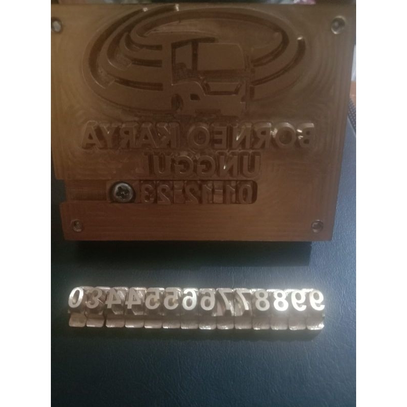 Jual Plat emboss Marking Alphabet. | Shopee Indonesia