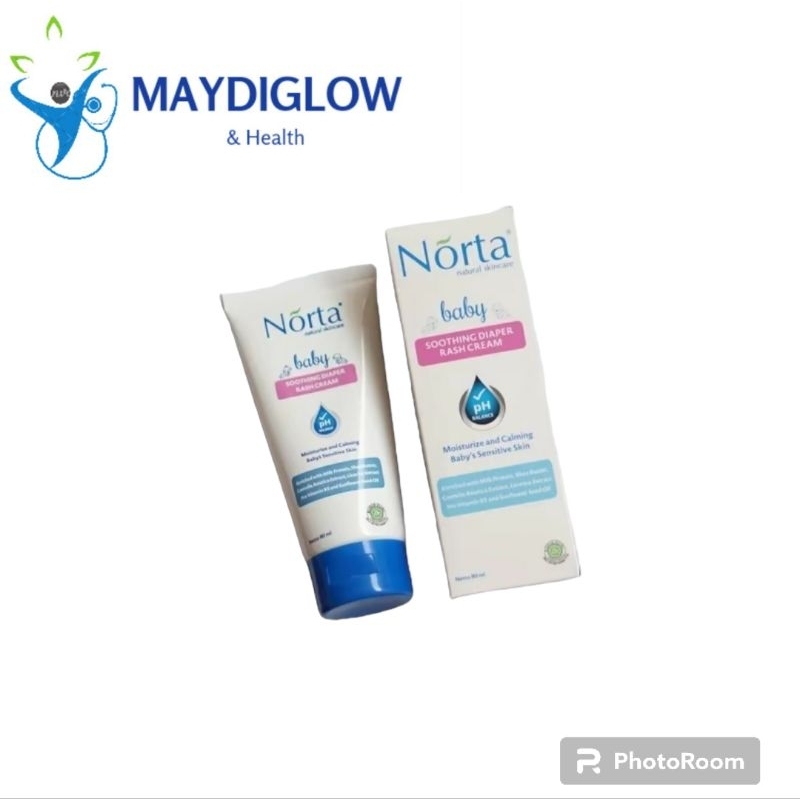 Jual NORTA BABY SOOTHING DIAPER RASH CREAM 80 ML | Shopee Indonesia