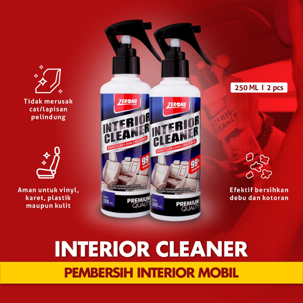 Jual Pembersih Plafon Dashboard Doortrim Jok Sofa Mobil Zerone Japan ...