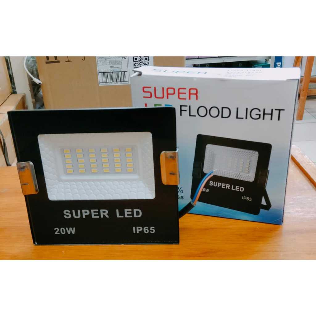 Jual LAMPU SOROT LED 20W 30W IP65 FLOOD LIGHT SUPER LED LAMPU LED SOROT SMD | Shopee Indonesia