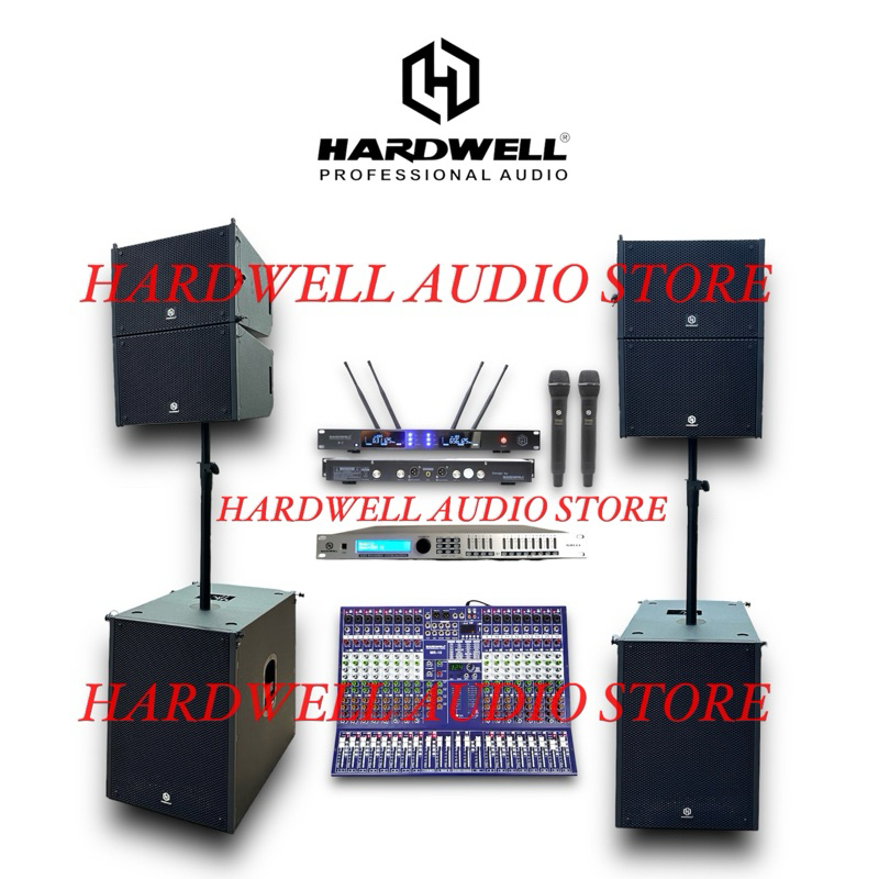 Jual Paket Sound System Speaker Line Array Hardwell Original (PLATINUM ...