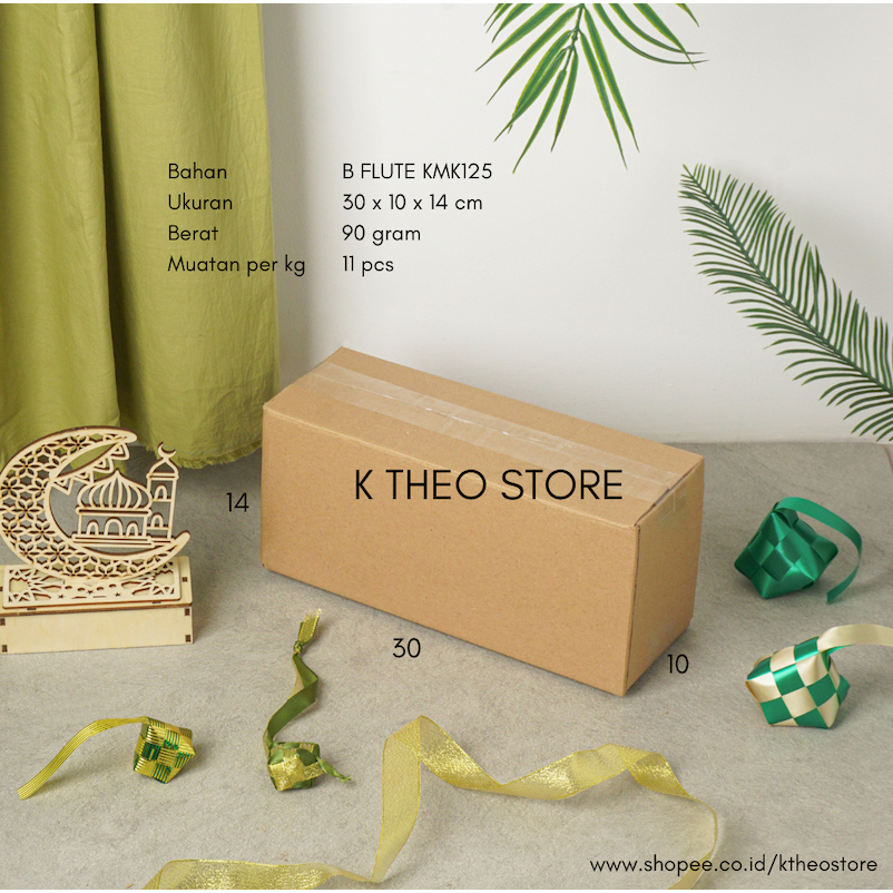 Jual Kardus Packing/ 30x10x14 / 30 x 10 x 14 cm / Dus Packaging / Kotak ...