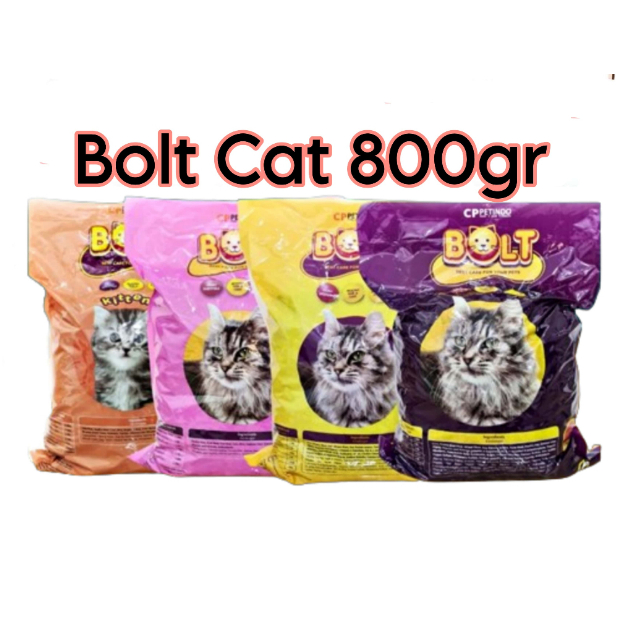 Jual Bolt Cat Food Repack Makanan Kering Kucing Anak Kucing dan Dewasa ...