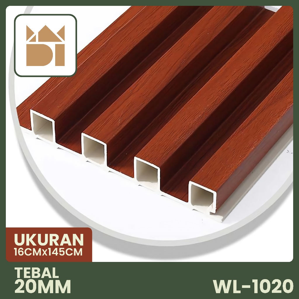 Jual WOOD PANEL 3D | WALL PANEL WPC TEBAL 20MM TINGGI 145CM | PREMIUM ...