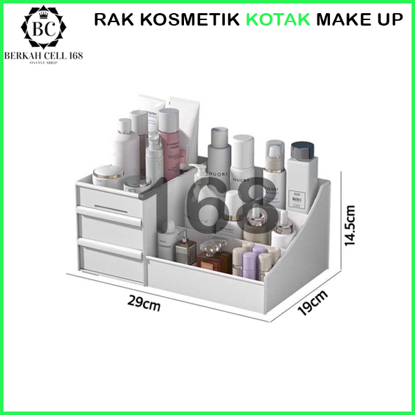 Jual RAK KOSMETIK KOTAK MAKE UP STORAGE ORGANIZER TEMPAT PENYIMPAN ...