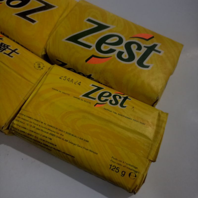 Jual Sabun Jadul Zest 1996 sudah tidak produksi lagi (harga satuan dan ...