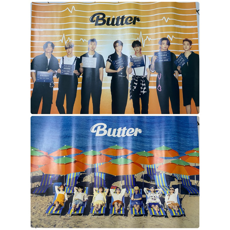 Jual BTS1 - POSTER BTS BUTTER YNWA MOTS ALBUM + TUBE | Shopee Indonesia