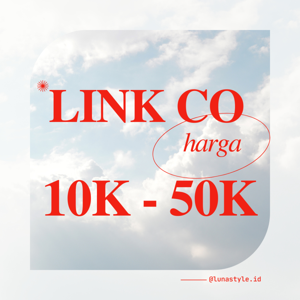 Jual Link CO Live 10k - 50k | Shopee Indonesia