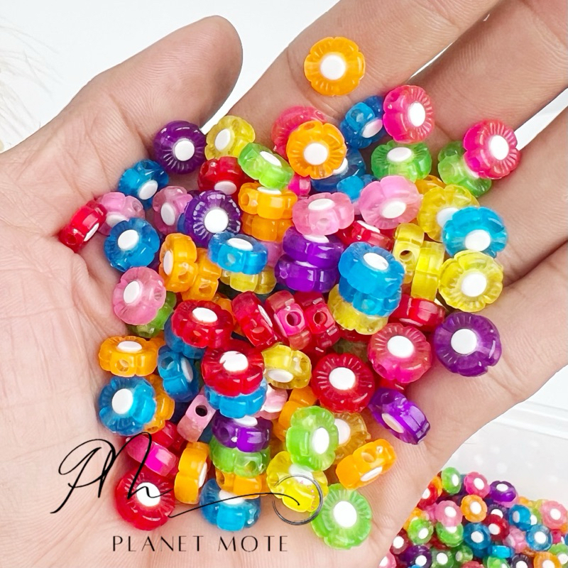 Jual Manik-Manik Akrilik Bentuk Hati Ukuran 8mm (10 Pcs) | Shopee Indonesia
