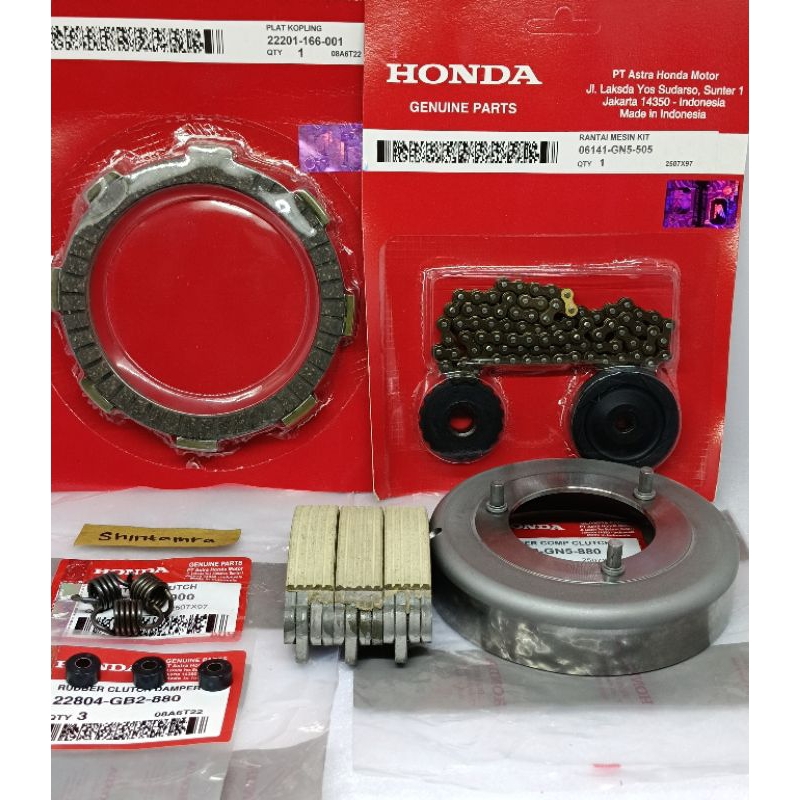 Jual Paket kampas ganda Grand GN5 5AITEM Astrea prima Win Supra lama Supra x - Original l ...