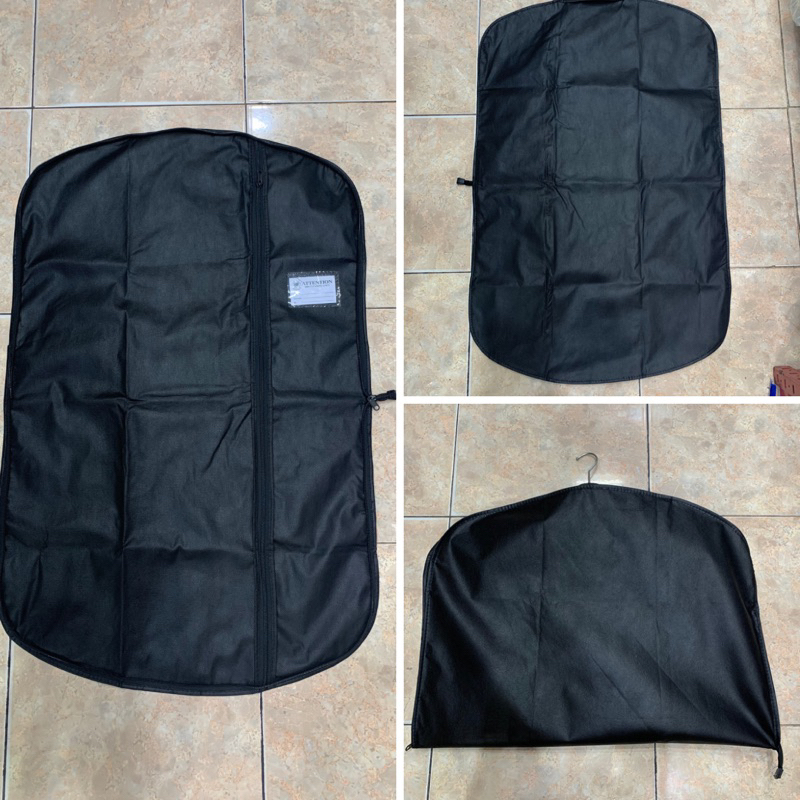 Jual Cover jas pria / sarung jas pria / suit cover / cover gantungan ...