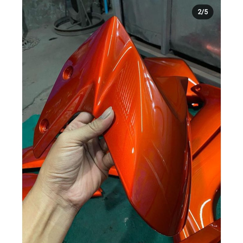 Jual CAT CANDY ORANGE PU CAT MOBIL MOTOR 1KG | Shopee Indonesia