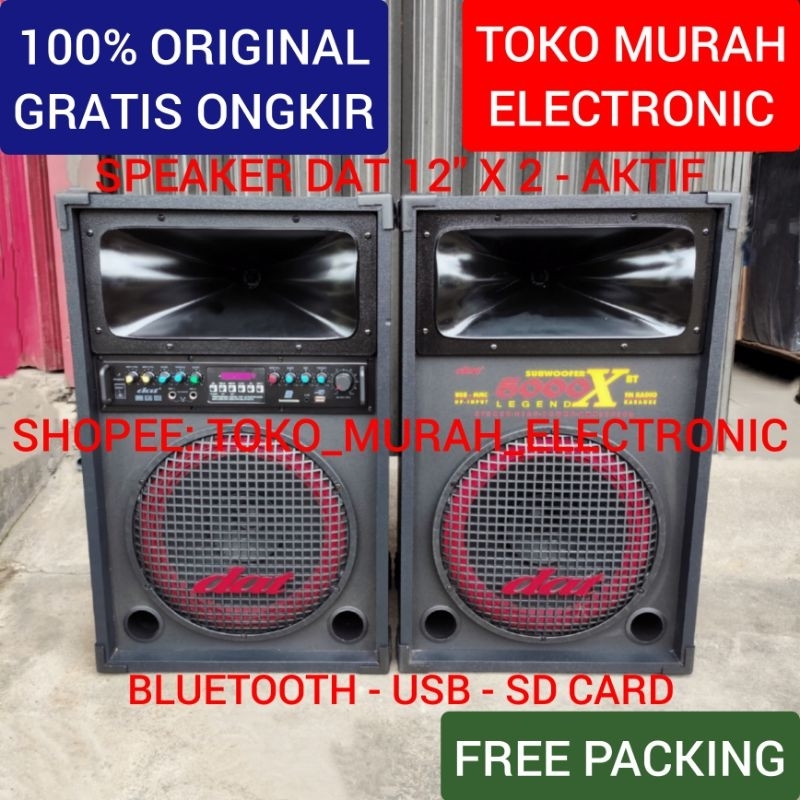 Jual TME - Speaker Aktif 12" Box DAT 5000x Legend ORIGINAL Spiker Aktip ...