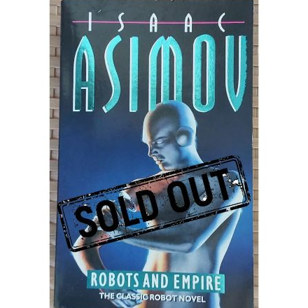 Jual SCIENCE FICTION - Robots and Empire by Isaac Asimov, 1996 (English ...