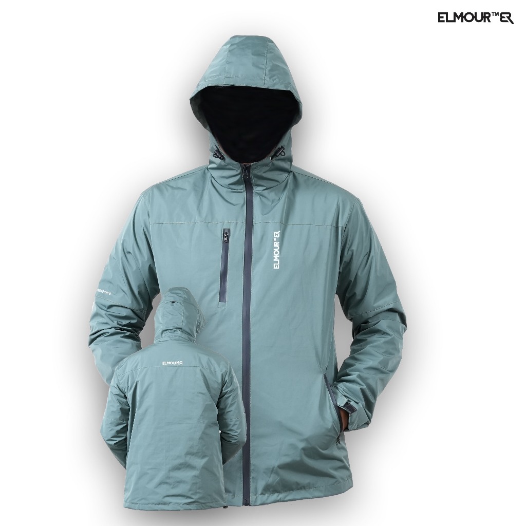 Jual Elmour Jaket Outdoor Waterproof Goretex Tahan Air Dan Angin ...